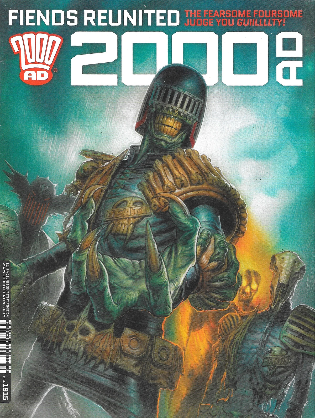 2000 AD Vol 1 1915 | Albion British Comics Database Wiki | Fandom