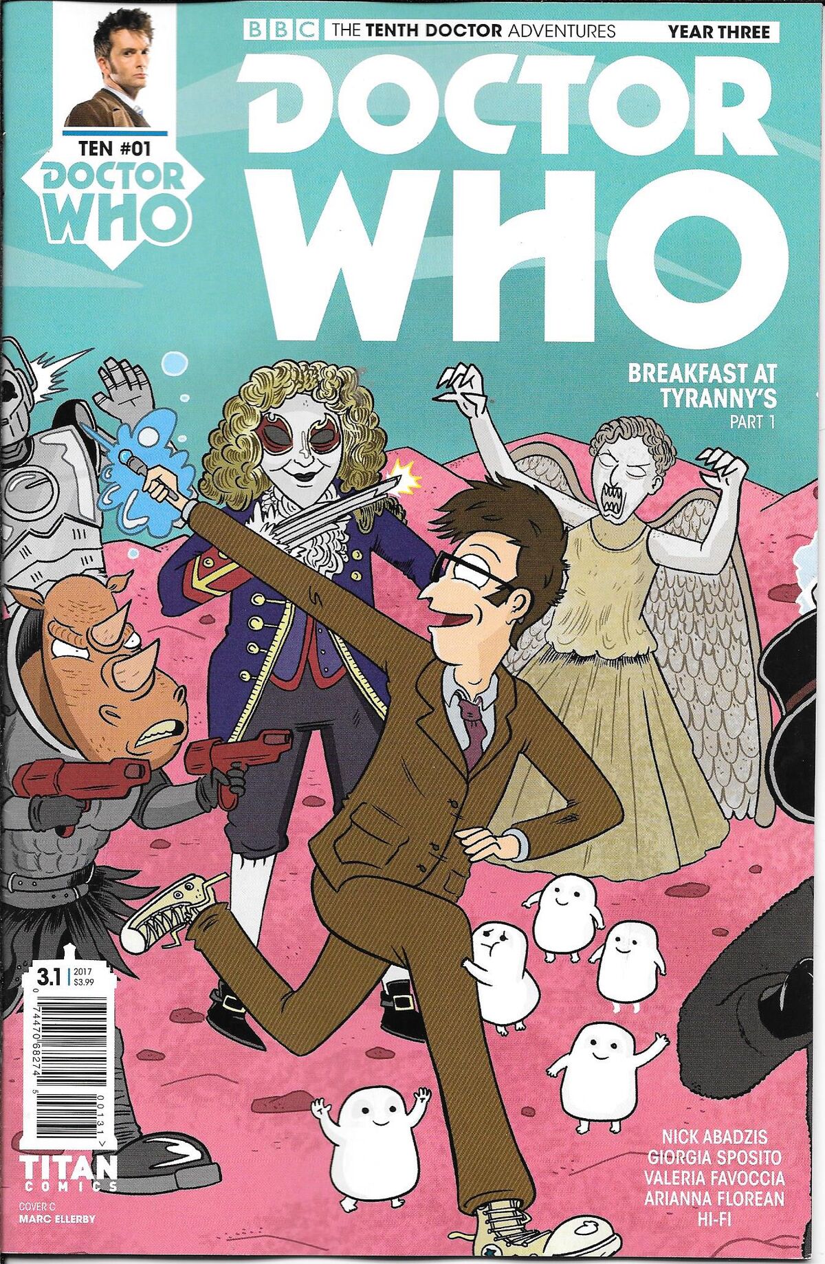 Doctor Who: The Tenth Doctor Vol 3 | Albion British Comics Database ...