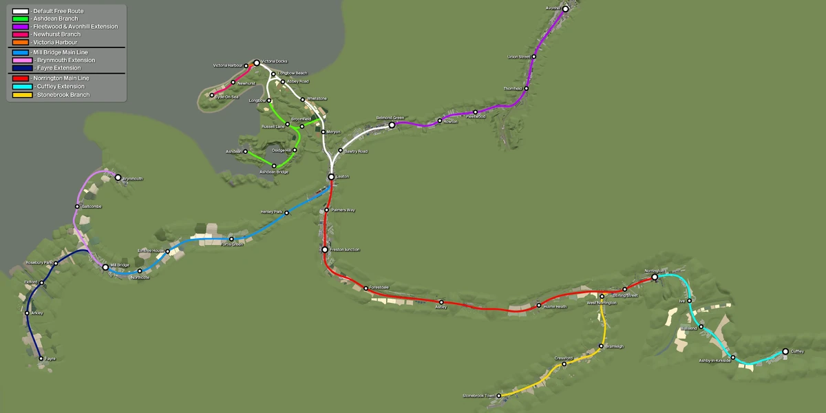 Routes | British Railway Wiki | Fandom