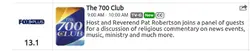 The 700 Club | Broadcast Syndication Wiki | Fandom