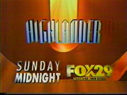 Highlander | Broadcast Syndication Wiki | Fandom