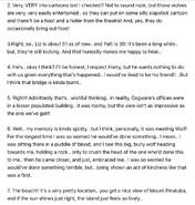 Stumbler O'Hare/Responses | Broadside Wiki | Fandom