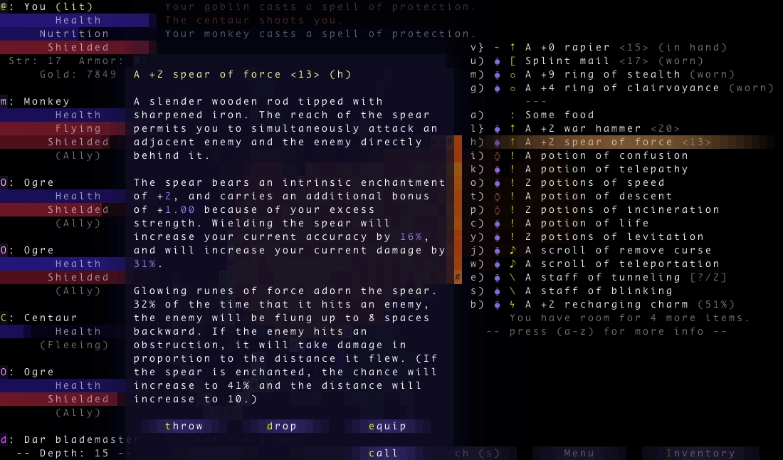 Weapon of Force | Brogue Wiki | Fandom