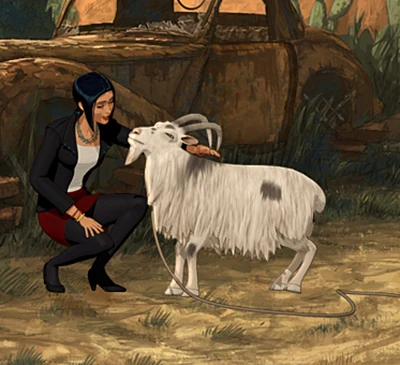 Goat of Castell dels Sants | Broken Sword Wiki | Fandom