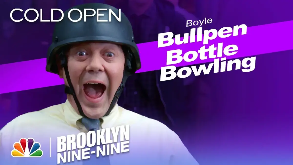 Boyle Bullpen Bottle Bowling Cold Open | Brooklyn Nine-Nine Wiki | Fandom
