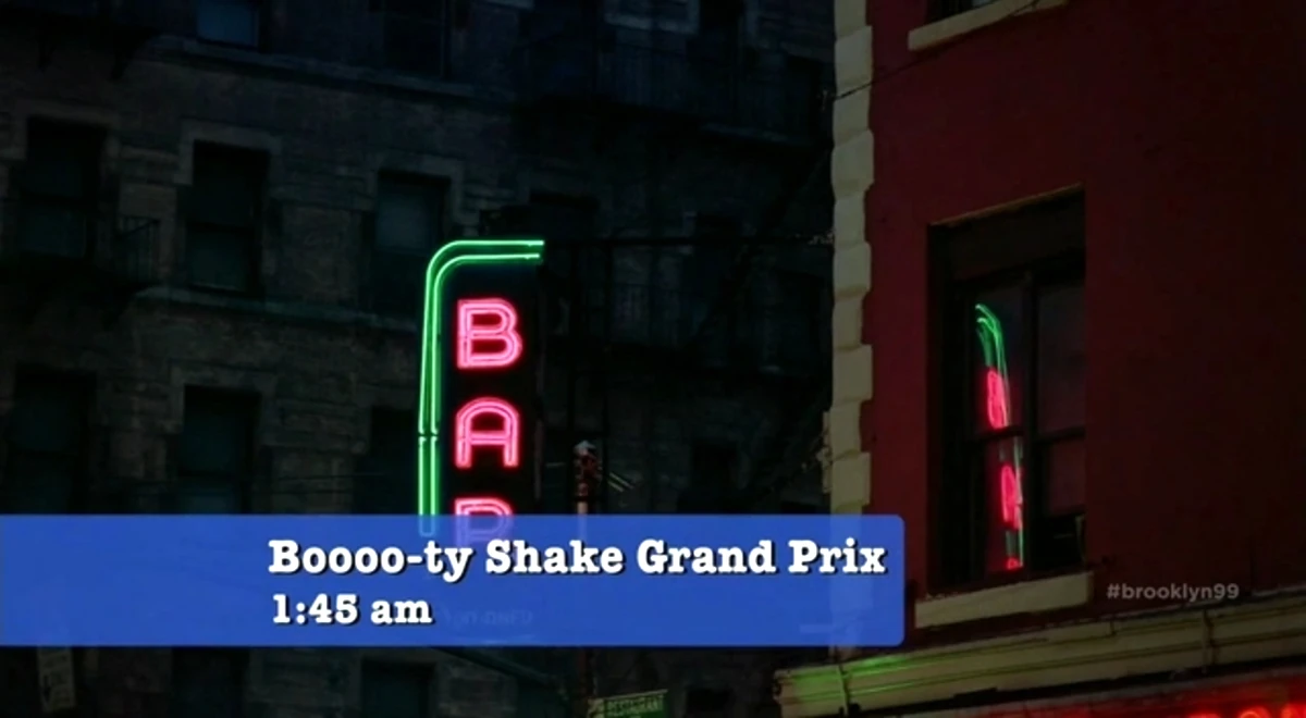 Booo-ty Shake Grand Prix | Brooklyn Nine-Nine Wiki | Fandom