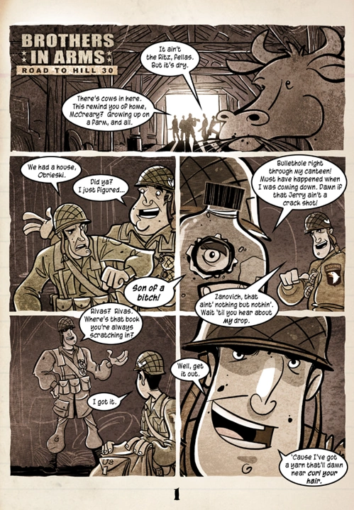 Brothers in Arms Comic (Penny Arcade) | Brothers in Arms Wiki | Fandom