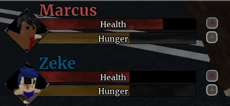 Health and Hunger | Brother's Vow (Roblox) Wiki | Fandom