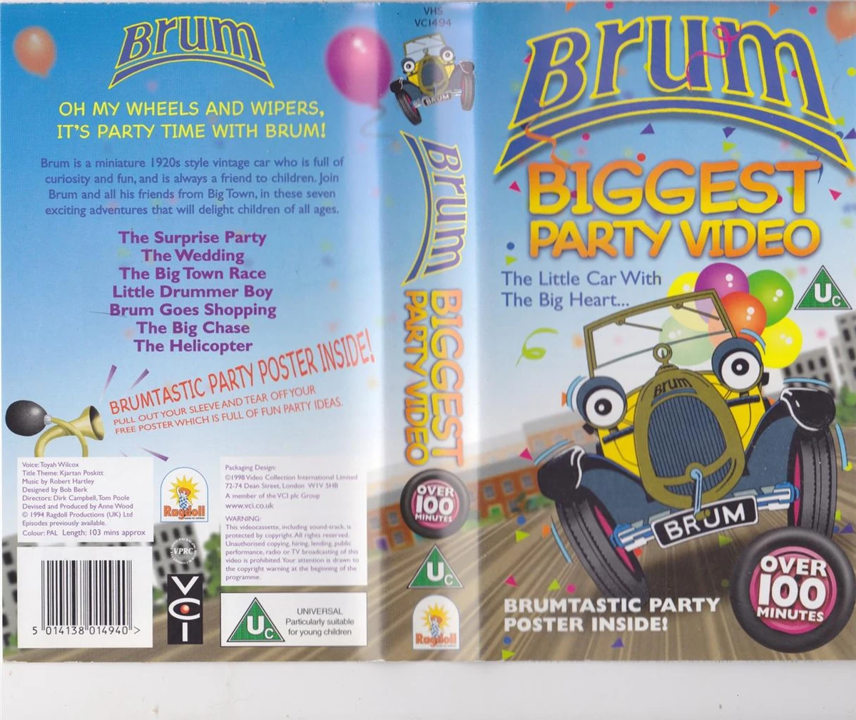 Brum's Biggest Party Video | Brum Wiki | Fandom
