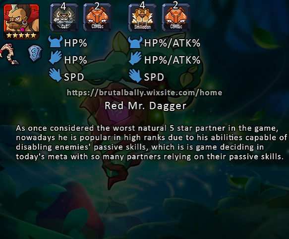 Red Mr. Dagger | Brutal Age: Horde Invasion Wiki | Fandom