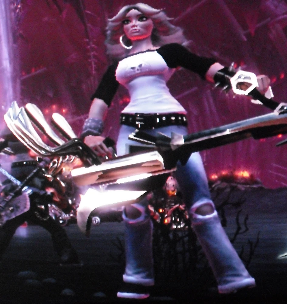 Razor Girl | Brutal Legend Wiki | Fandom