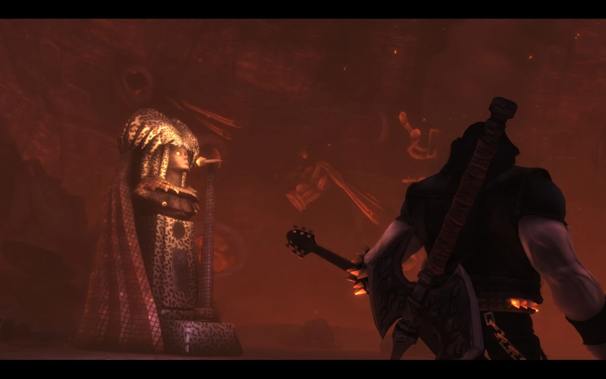 Lionwhyte Statues | Brutal Legend Wiki | Fandom