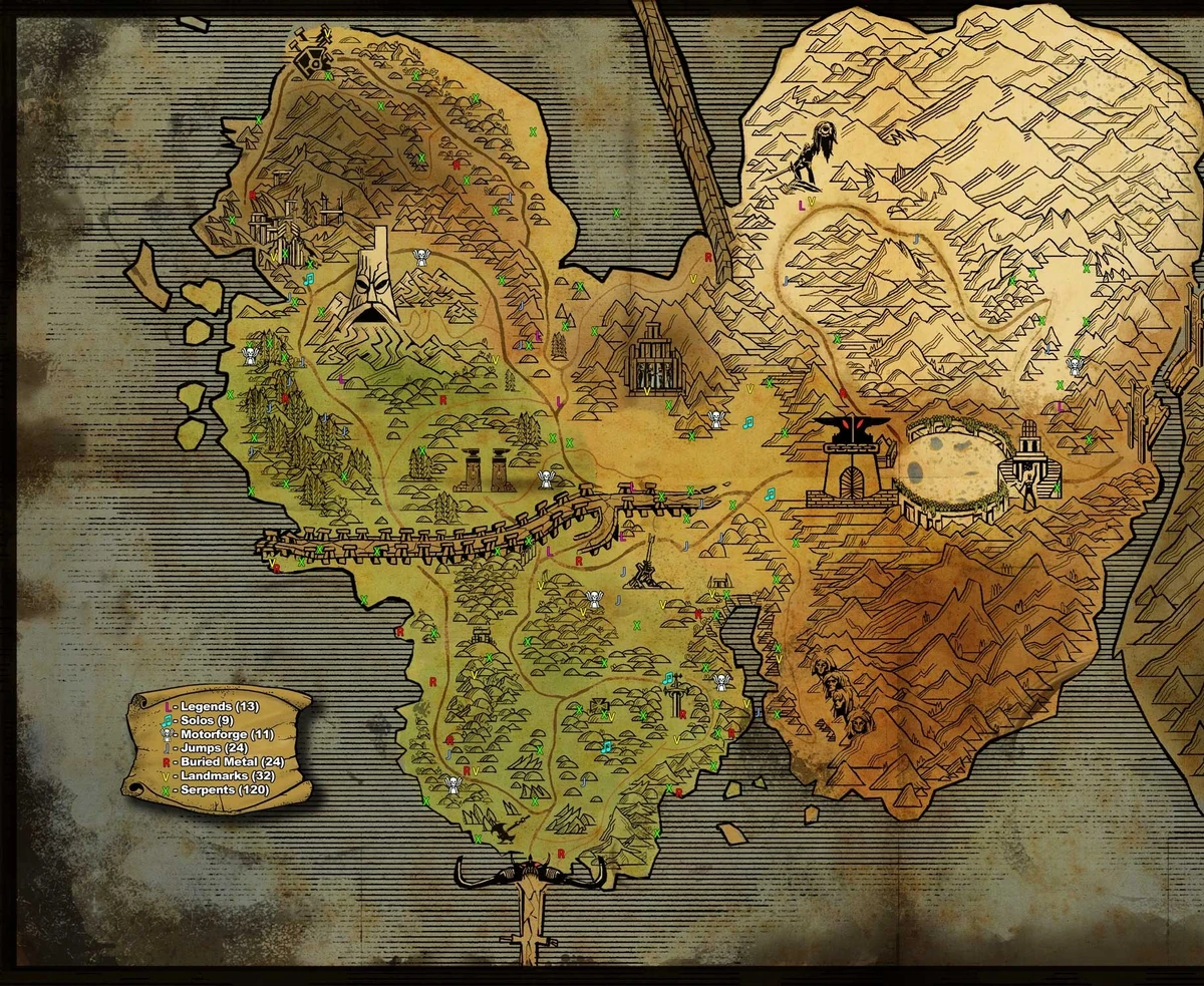 Western Continent | Brutal Legend Wiki | Fandom