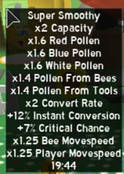 Super Smoothie | Bee Swarm Simulator Test Realm Wiki | Fandom