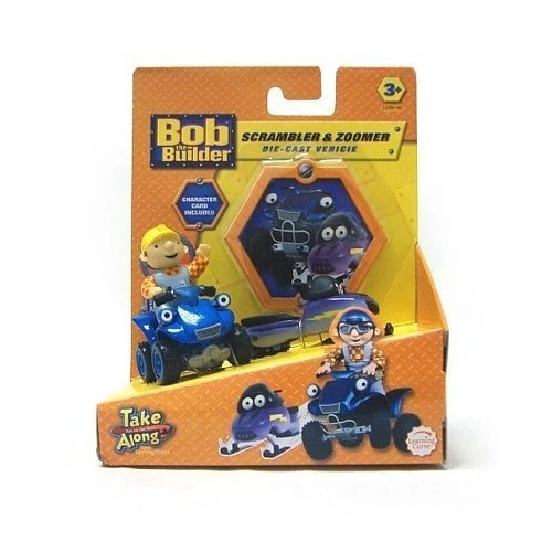 Scrambler and Zoomer 2-Pack | Bob the Builder Take Along Wiki | Fandom