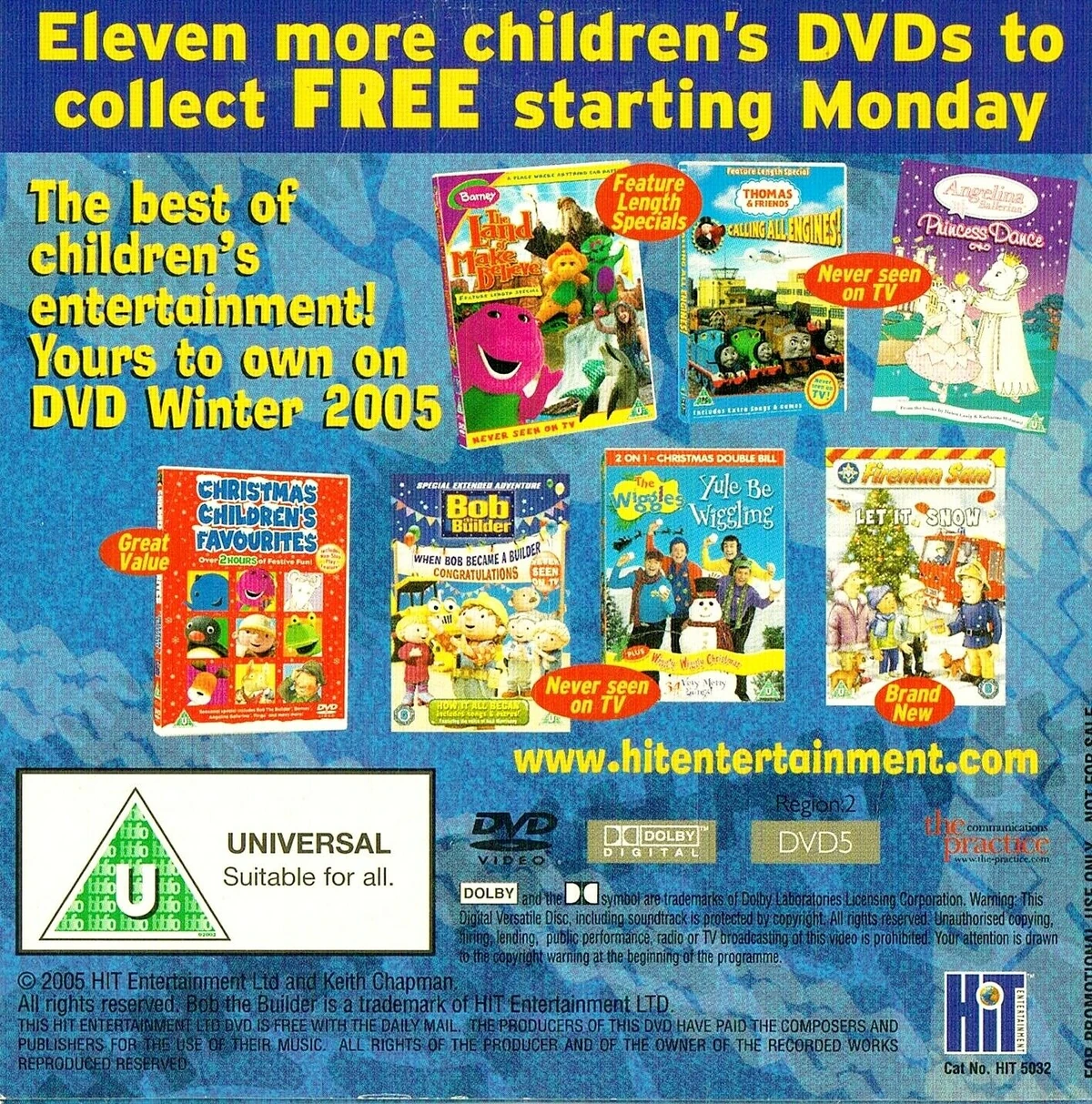 Bob the Builder (3 Episode Daily Mail DVD) | Bob The Builder Wiki | Fandom