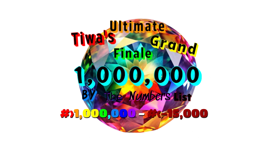 Tiwa's Ultimate Grand Finale 1,000,000 By The Numbers List | By The ...