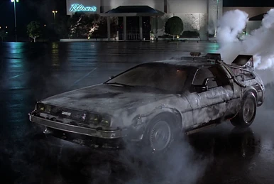 Back To The Future 2 Delorean Struck By Lightning