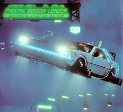 Back To The Future 2 Flying Cars
