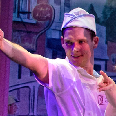 Lou’s Cafe Guy | Back to the Future The Musical Wiki | Fandom