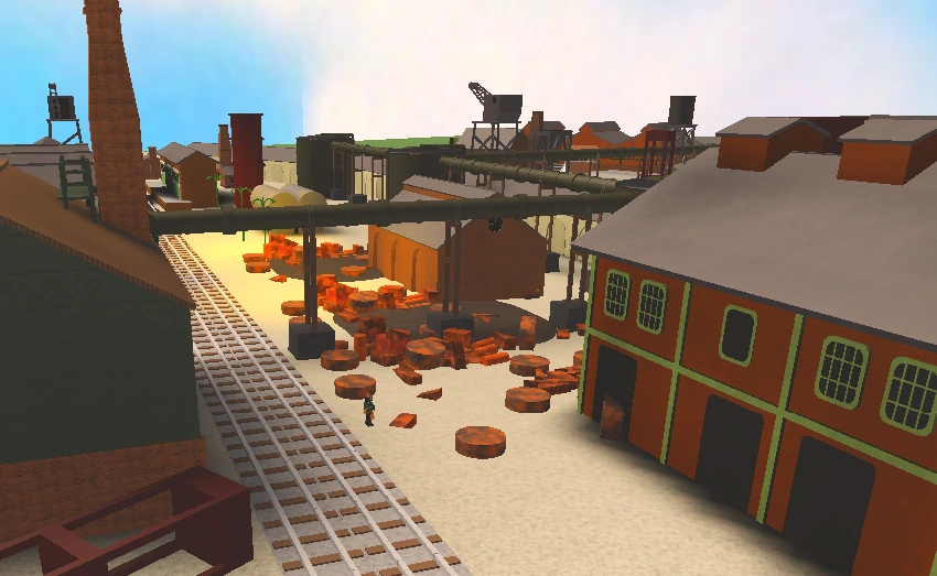 Heavy Industrial Area | Blue Train With Friends Wiki | Fandom