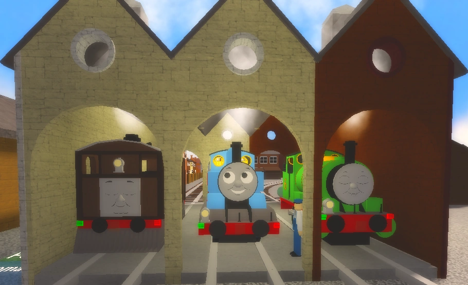 Ffarquhar Sheds | Blue Train With Friends Wiki | Fandom