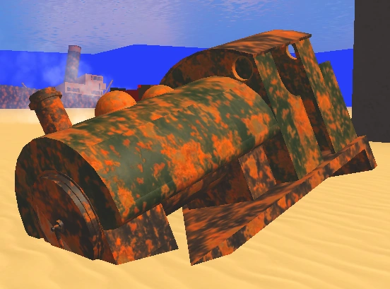 The Underwater Saddle Tank | Blue Train With Friends Wiki | Fandom