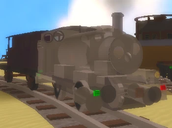 Percy's Ghost + Spooky Brakevan | Blue Train With Friends Wiki | Fandom