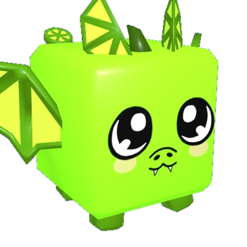 Lime Green Dragon | Bubble Gum Simulator Wiki | Fandom