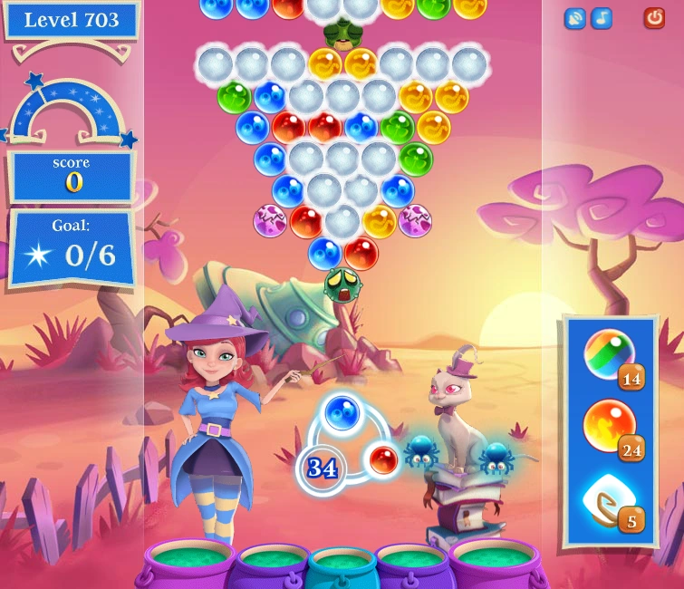 Level 703 | Bubble Witch Saga 2 Wiki | Fandom