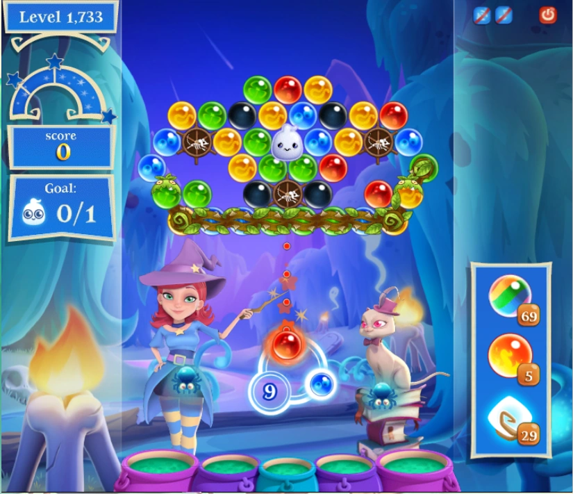 Level 1733 | Bubble Witch Saga 2 Wiki | Fandom