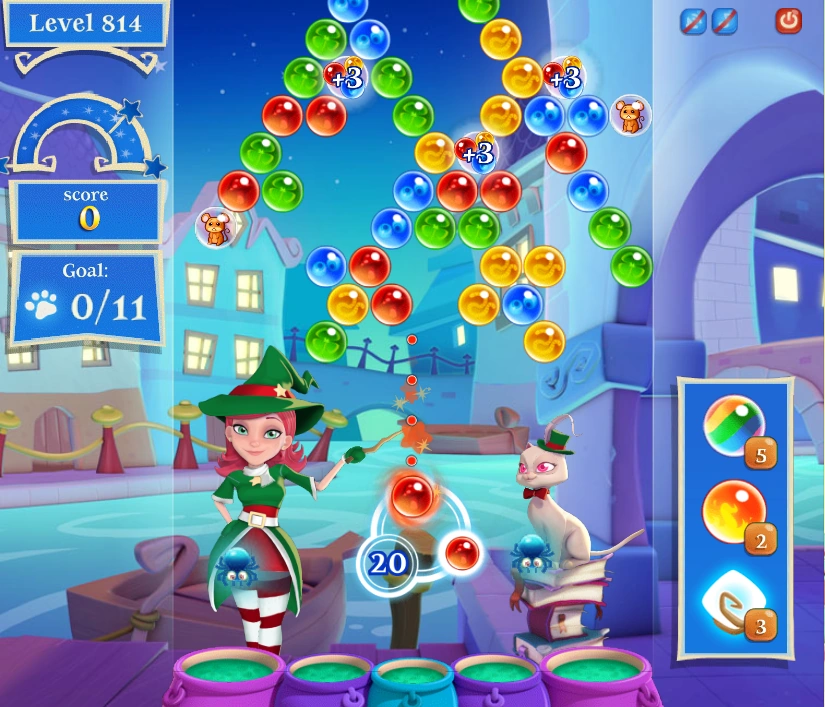 Level 814 | Bubble Witch Saga 2 Wiki | Fandom