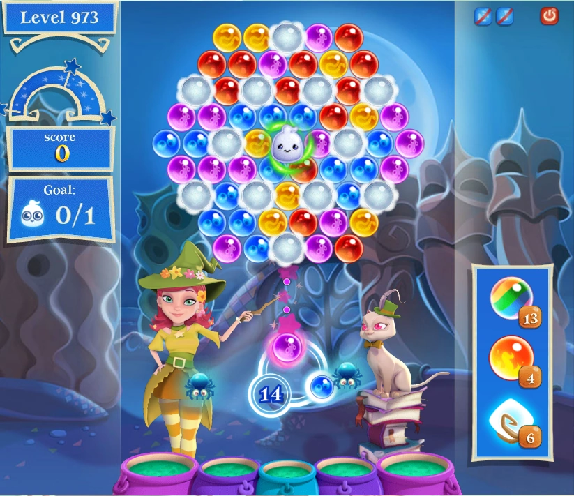 Level 973 | Bubble Witch Saga 2 Wiki | Fandom