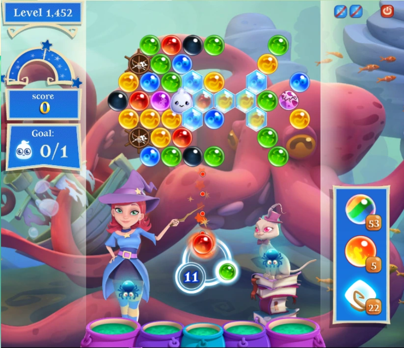 Level 1452 | Bubble Witch Saga 2 Wiki | Fandom