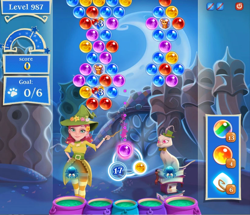 Level 987 | Bubble Witch Saga 2 Wiki | Fandom