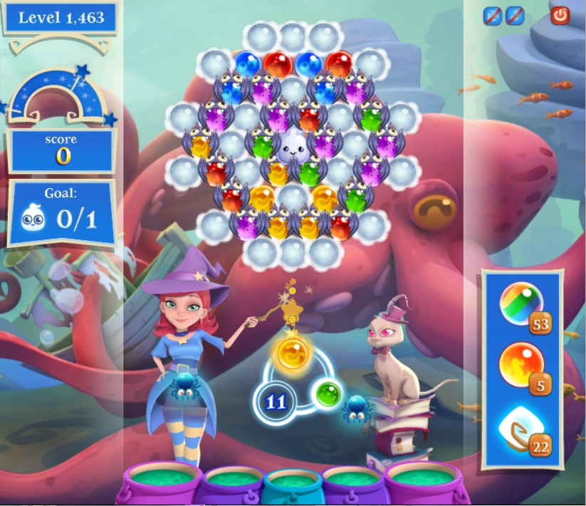 Level 1463 | Bubble Witch Saga 2 Wiki | Fandom