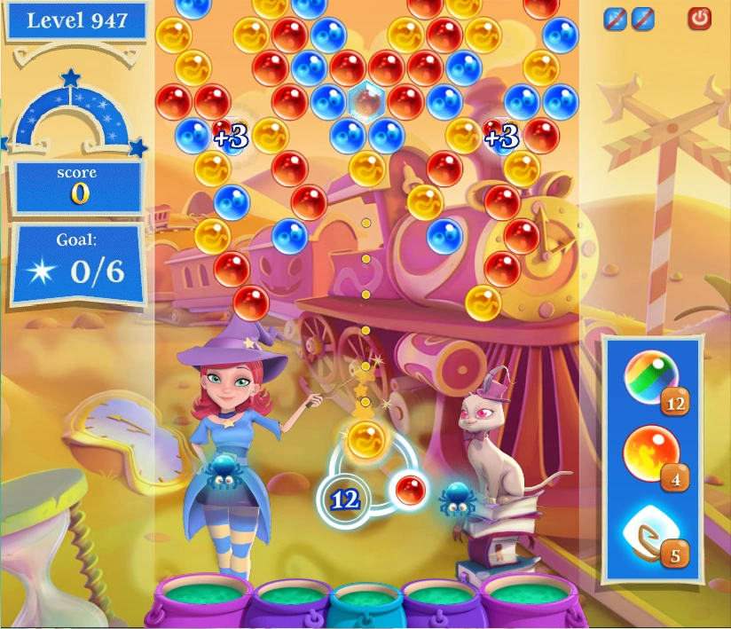 Level 947 | Bubble Witch Saga 2 Wiki | Fandom