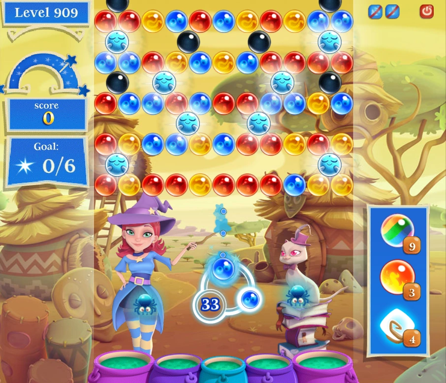 Level 909 | Bubble Witch Saga 2 Wiki | Fandom