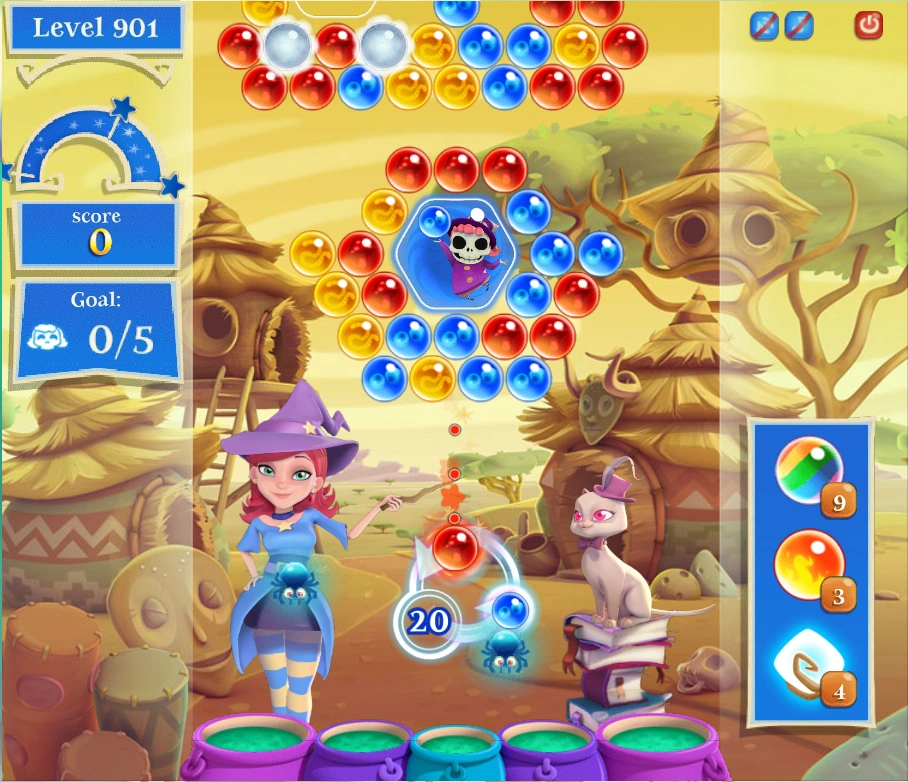 Level 901 | Bubble Witch Saga 2 Wiki | Fandom