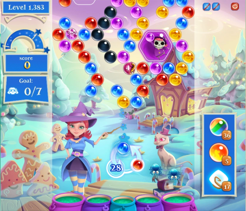 Level 1383 | Bubble Witch Saga 2 Wiki | Fandom
