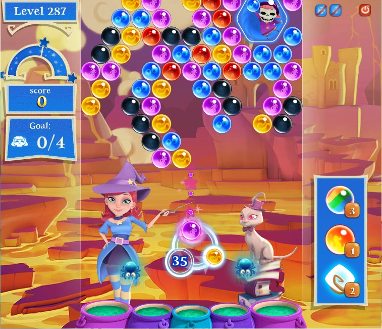 Level 287 | Bubble Witch Saga 2 Wiki | Fandom