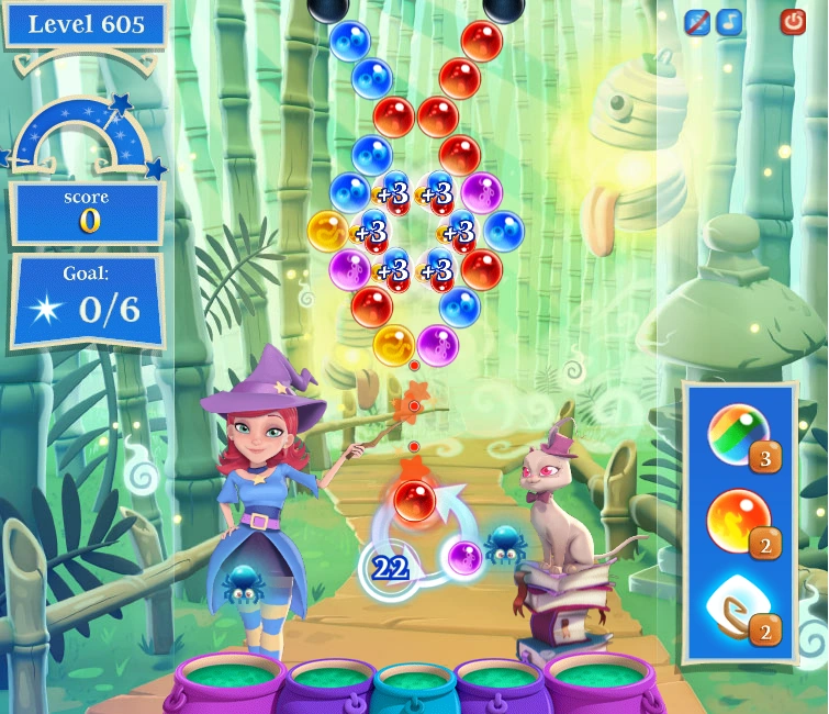 Level 605 | Bubble Witch Saga 2 Wiki | Fandom