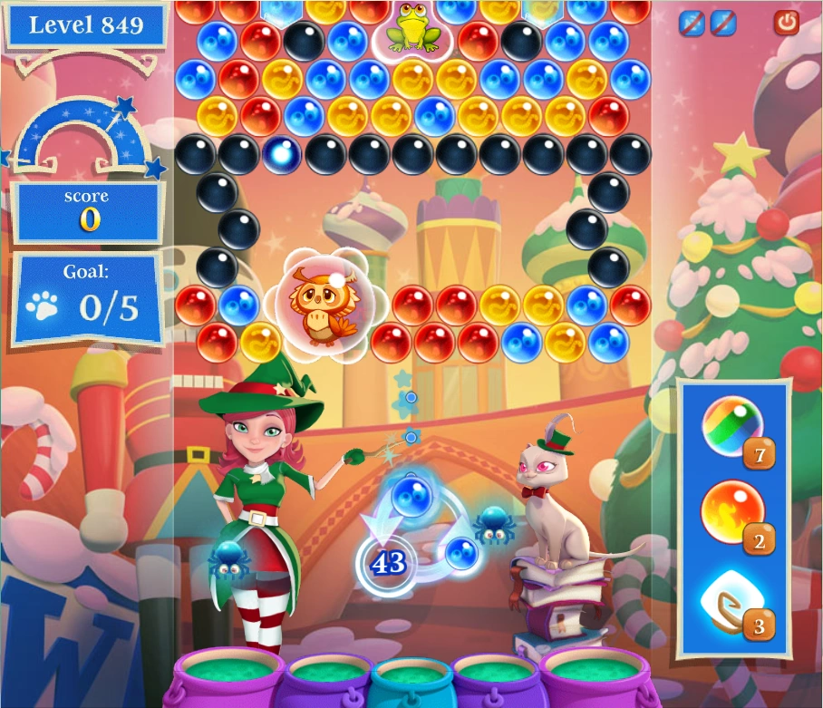Level 849 | Bubble Witch Saga 2 Wiki | Fandom