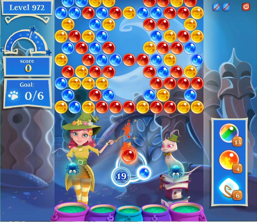 Level 972 | Bubble Witch Saga 2 Wiki | Fandom
