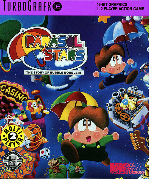 Parasol Stars | Bubble Bobble Wiki | Fandom