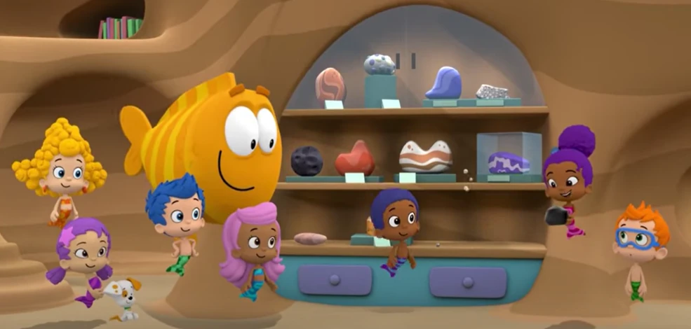 Bubble Guppies Rocking Chair