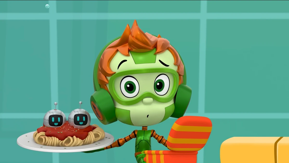 Spaghetti and Meat-Bots | Bubble Guppies Wiki | Fandom
