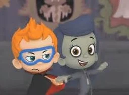 Bubble Guppies Molly Fargeleggingssider Molly & Gil Play Together For