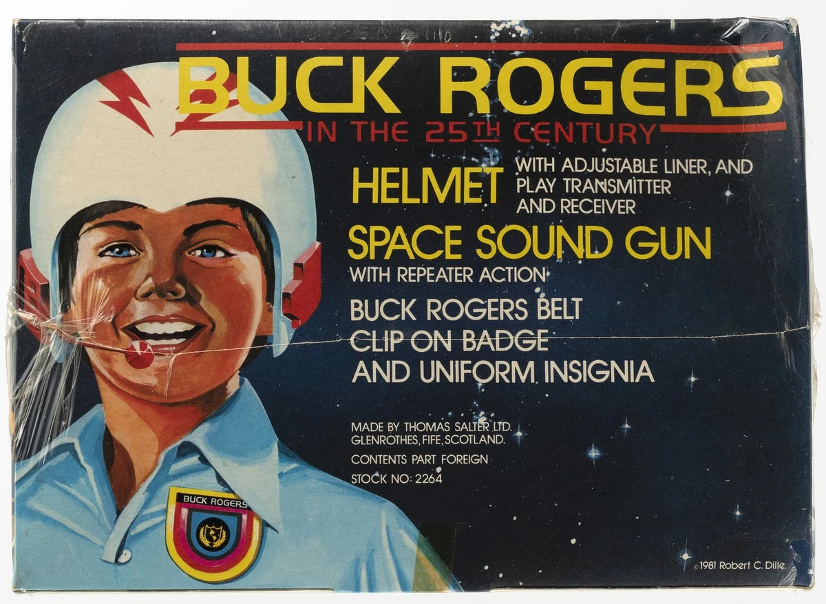 Buck Rogers in the 25th Century Helmet & Space Sound Gun | Buck Rogers ...