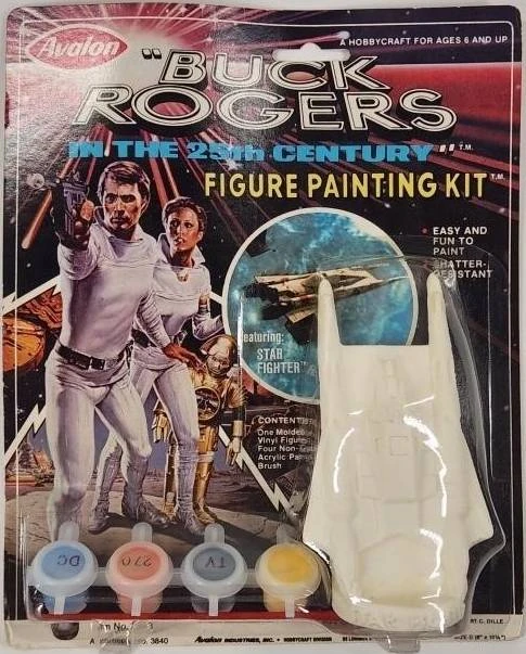 Buck Rogers in the 25th Century Figure Painting Kit | Buck Rogers Wiki ...